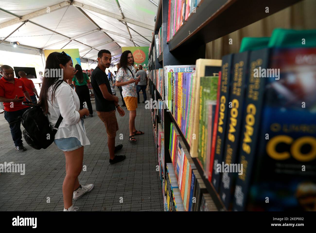 cachoeira, bahia, brazil - november 5, 2022: people visit the Cachoeira ...