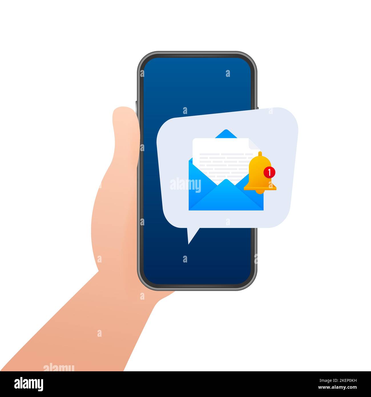Template with reminder. Calendar deadline. Alert message Stock Vector ...