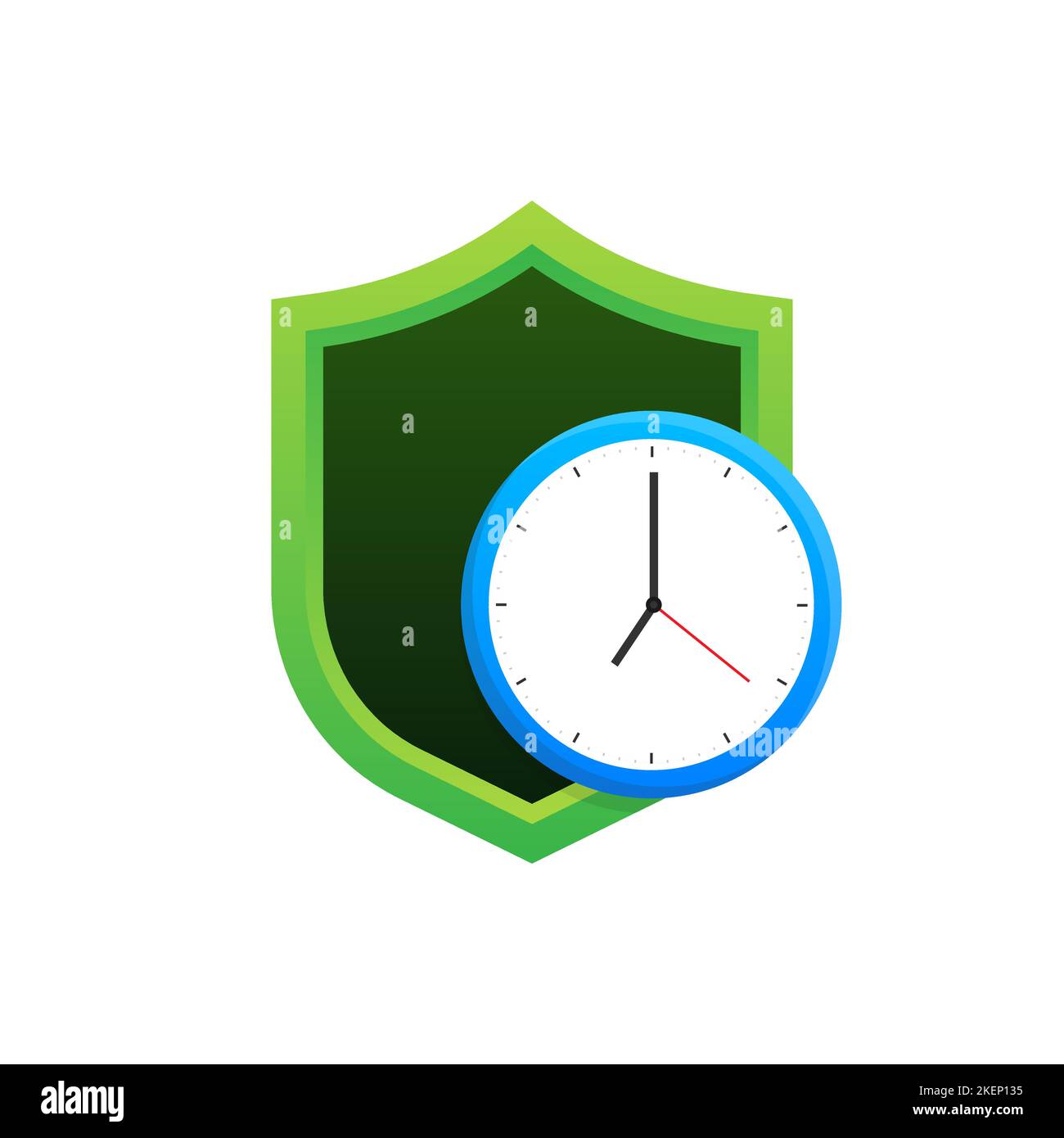 Long Term protection icon. Vector stock illustration Stock Vector Image ...
