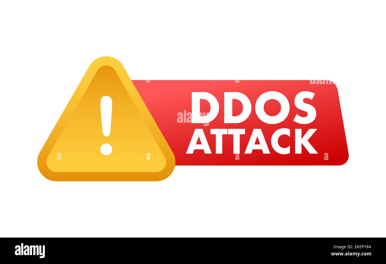 Ddos attack background Stock Vector Images - Alamy