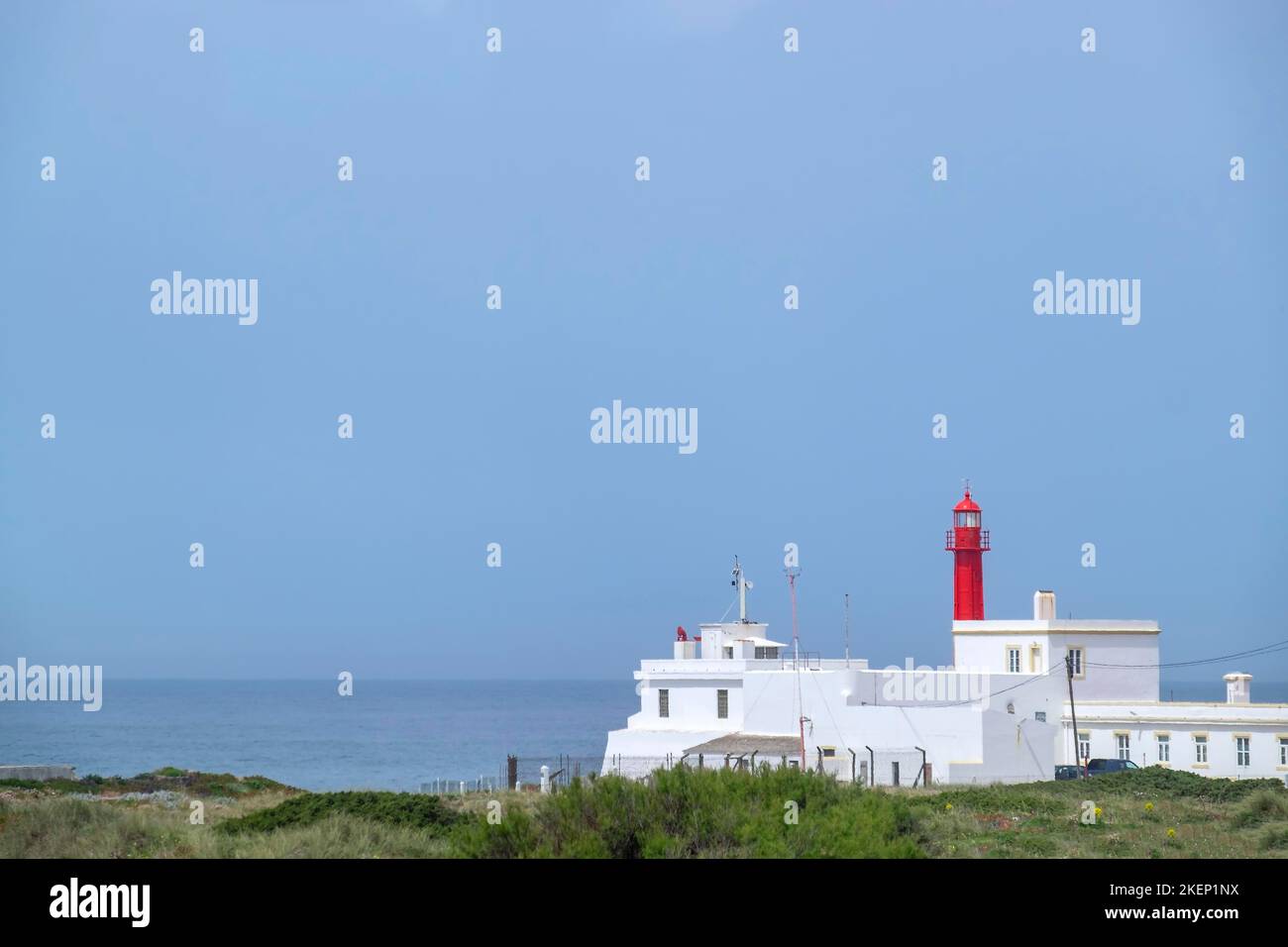 Cabo Raso Lighthouse, Farol do Cabo Raso, Portugal Stock Photo - Alamy