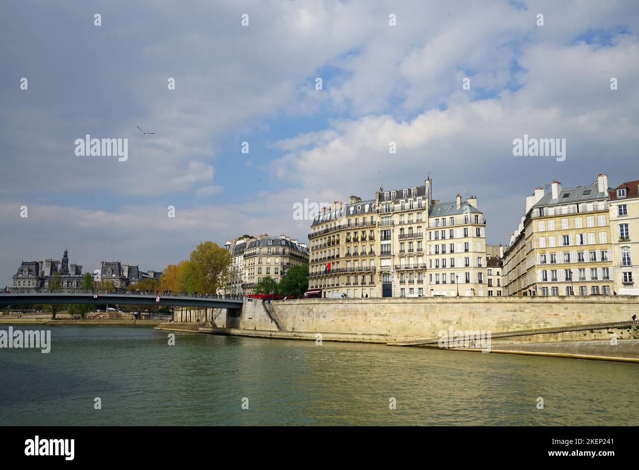 Paris Canal, Tourist Destination, Paris, France Stock Photo - Alamy