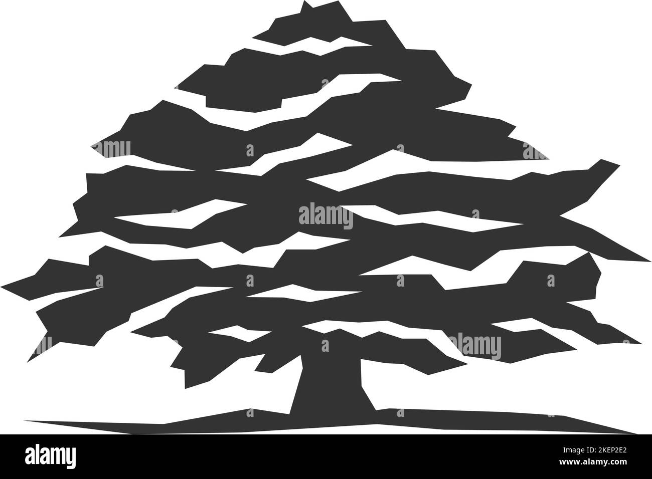 oak tree logo Icon Illustration Brand Identity Stock Vector Image & Art ...