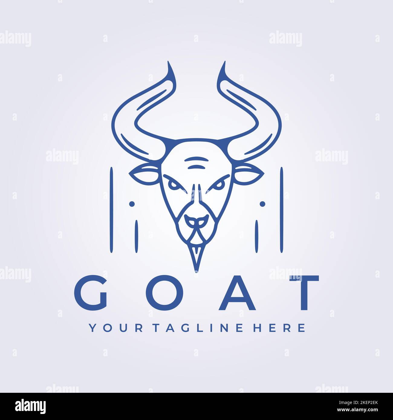 A vector illustration of a goat icon Stock Vector Image & Art - Alamy