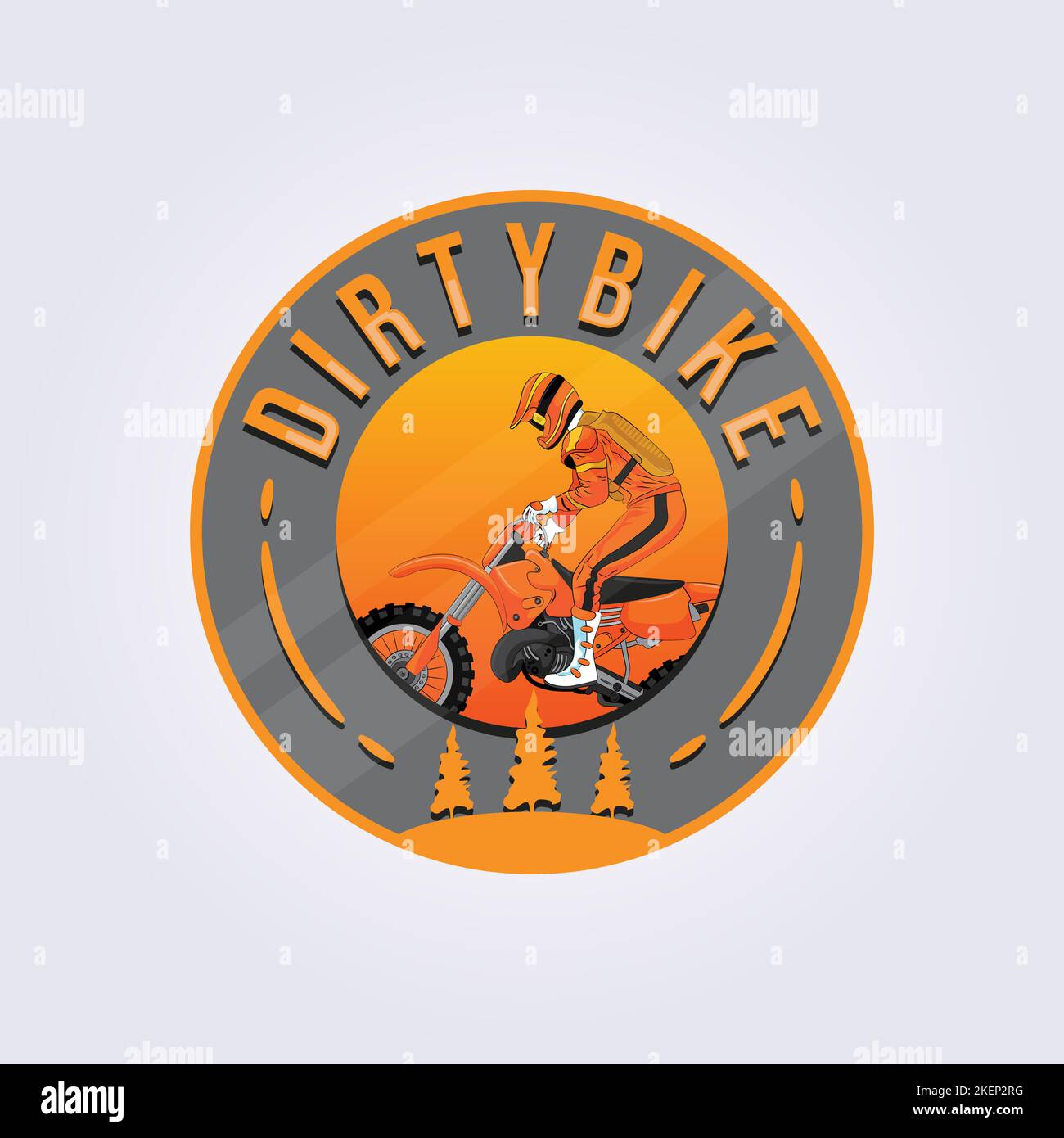 A vector illustration of a dirty bike Stock Vector Image & Art - Alamy