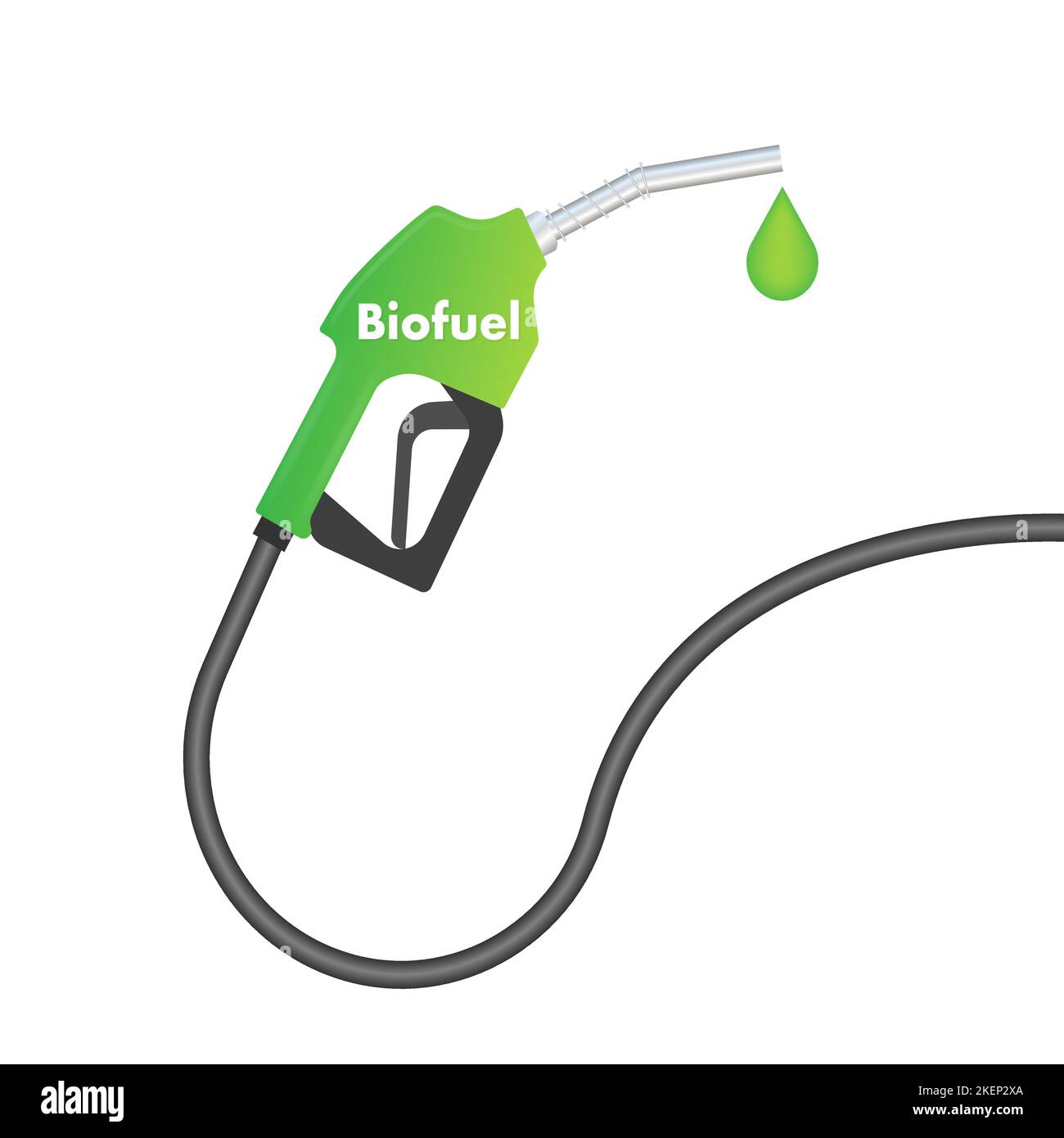 Biofuel Gas Station. Eco Petrol. Vector stock illustration Stock Vector ...