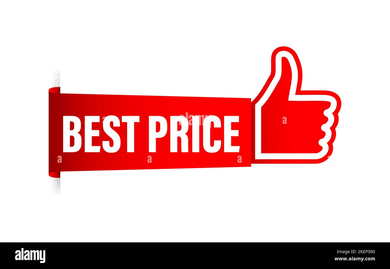 Best price sign, label. Vector stock illustration Stock Vector Image ...