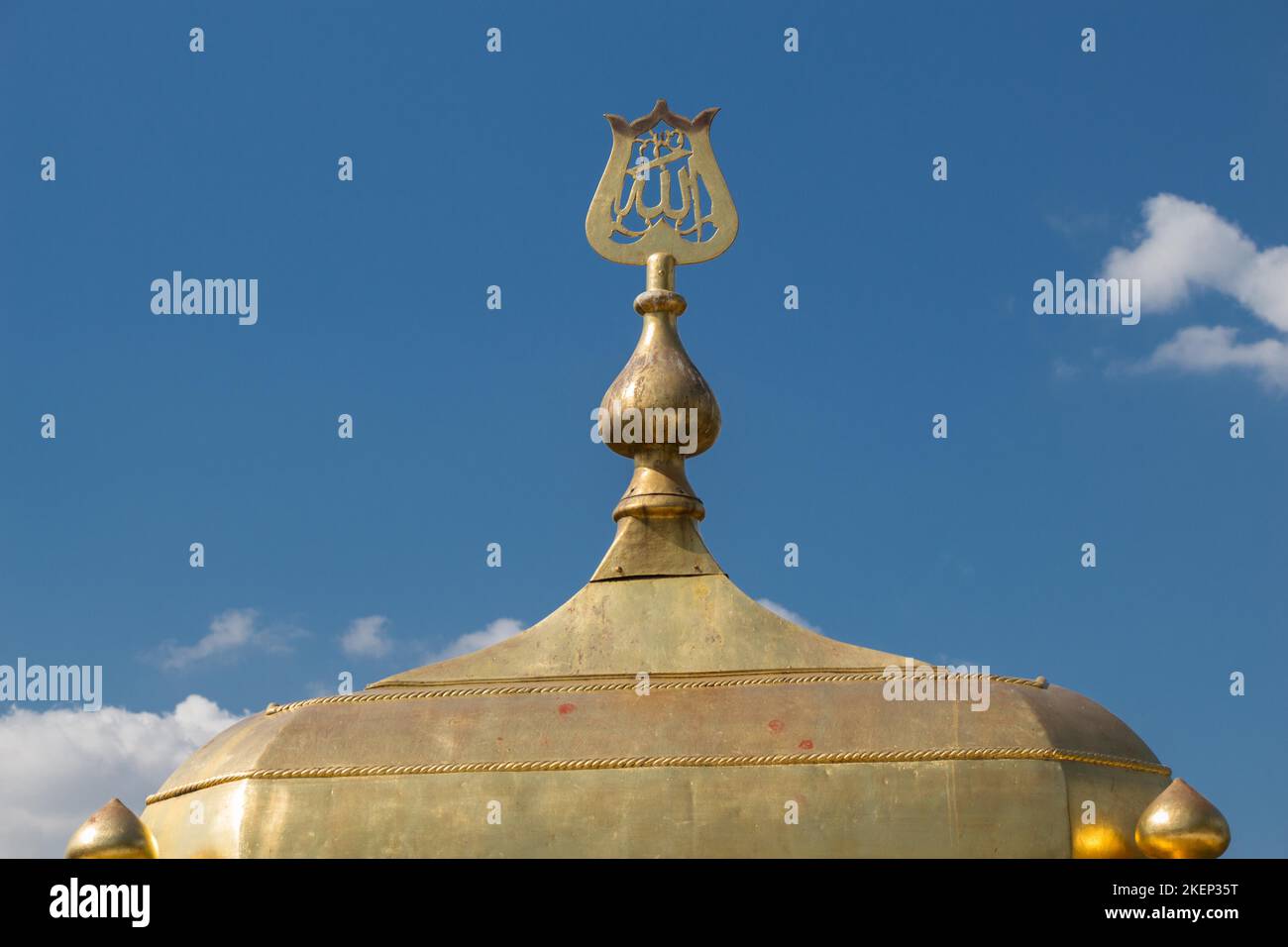 Example of Ottoman art patterns applied on metals Stock Photo - Alamy