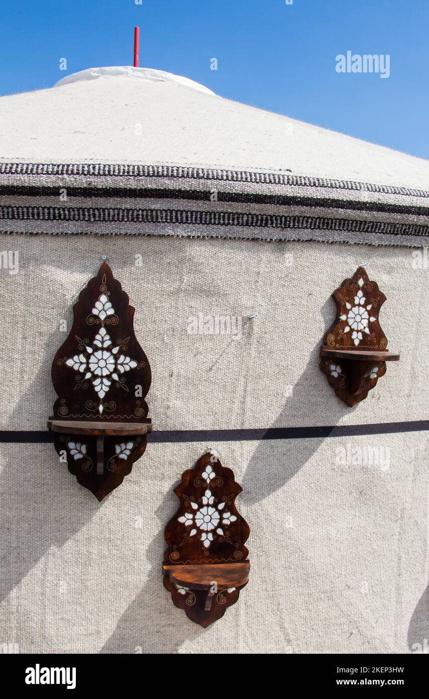Ottoman art example of Mother of Pearl inlays on objects Stock Photo ...