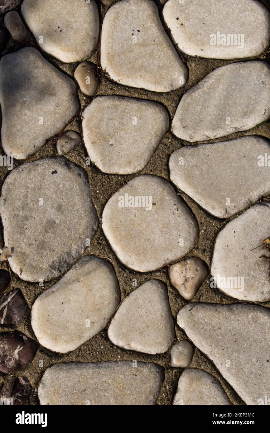 Background full of little rocks of the same type Stock Photo - Alamy