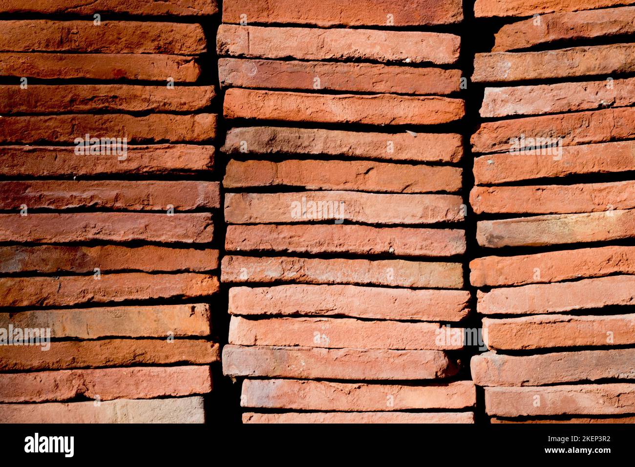 Pile of brick block used for industrial in residential building Stock ...