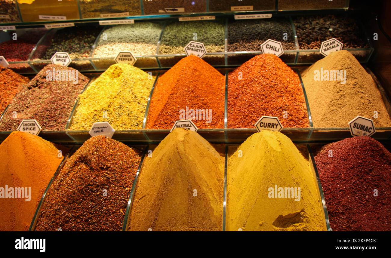 Market spice hi-res stock photography and images - Alamy