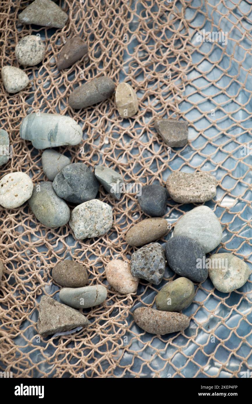 Background texture consist of full of little pebbles Stock Photo - Alamy