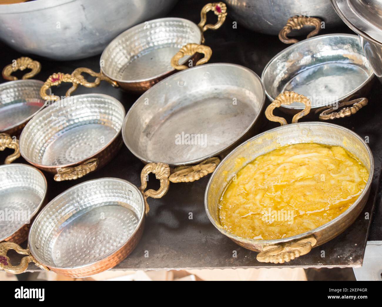 Turkish cuisine with Traditional dishes in view Stock Photo - Alamy
