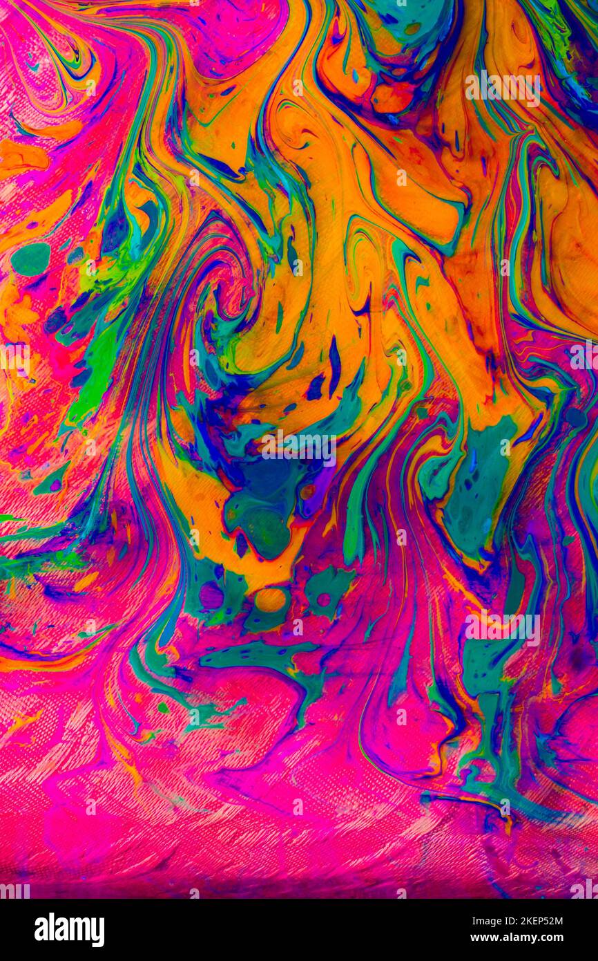 Traditional marbling artwork patterns as colorful abstract background ...
