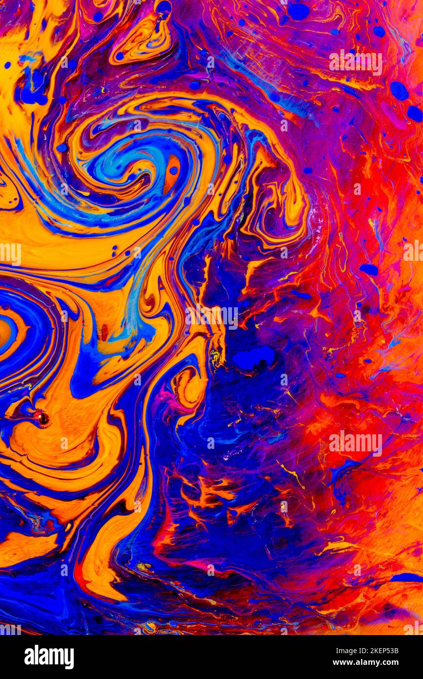 Traditional marbling artwork patterns as colorful abstract background ...