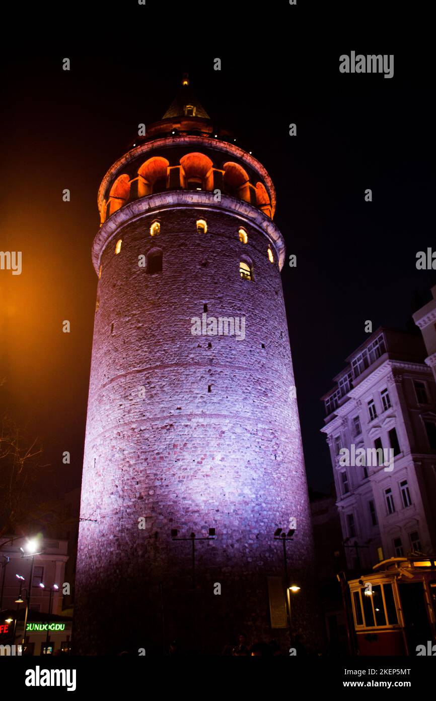 Watchtower at night hi-res stock photography and images - Alamy