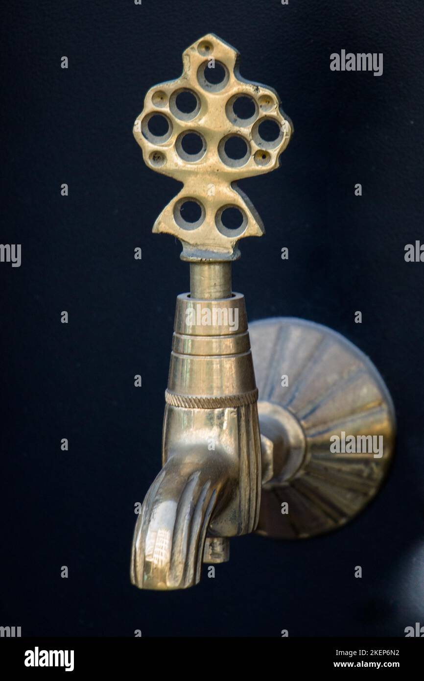 Turkish Ottoman style water tap examples Stock Photo - Alamy