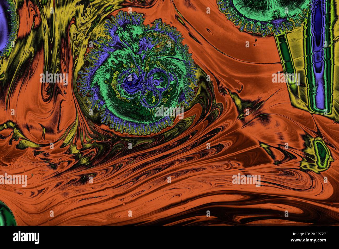 Grunge abstract paint patterns on colorful background Stock Photo - Alamy