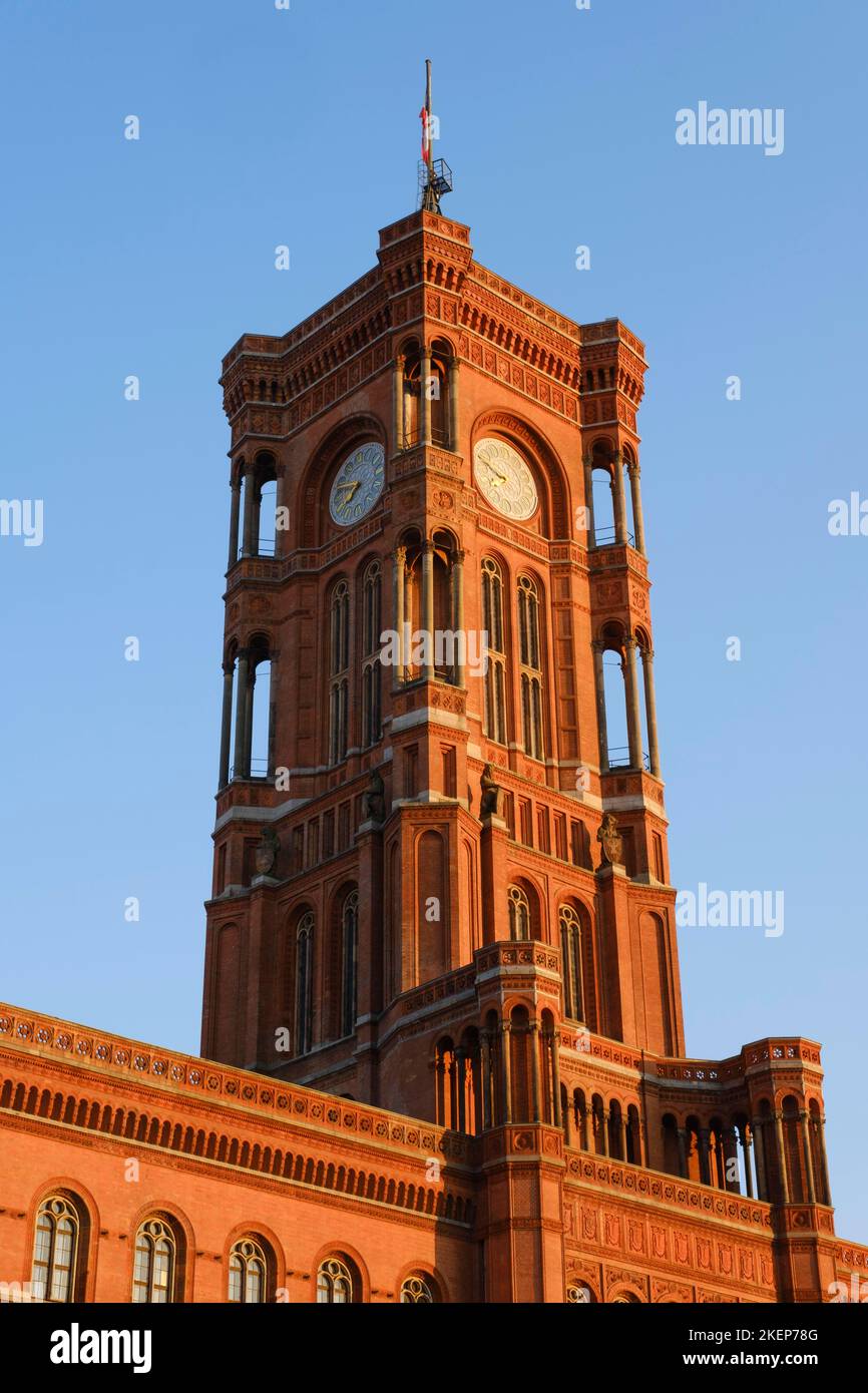 Rotes Rathaus, Berlin City Hall, Berlin, Germany Stock Photo - Alamy