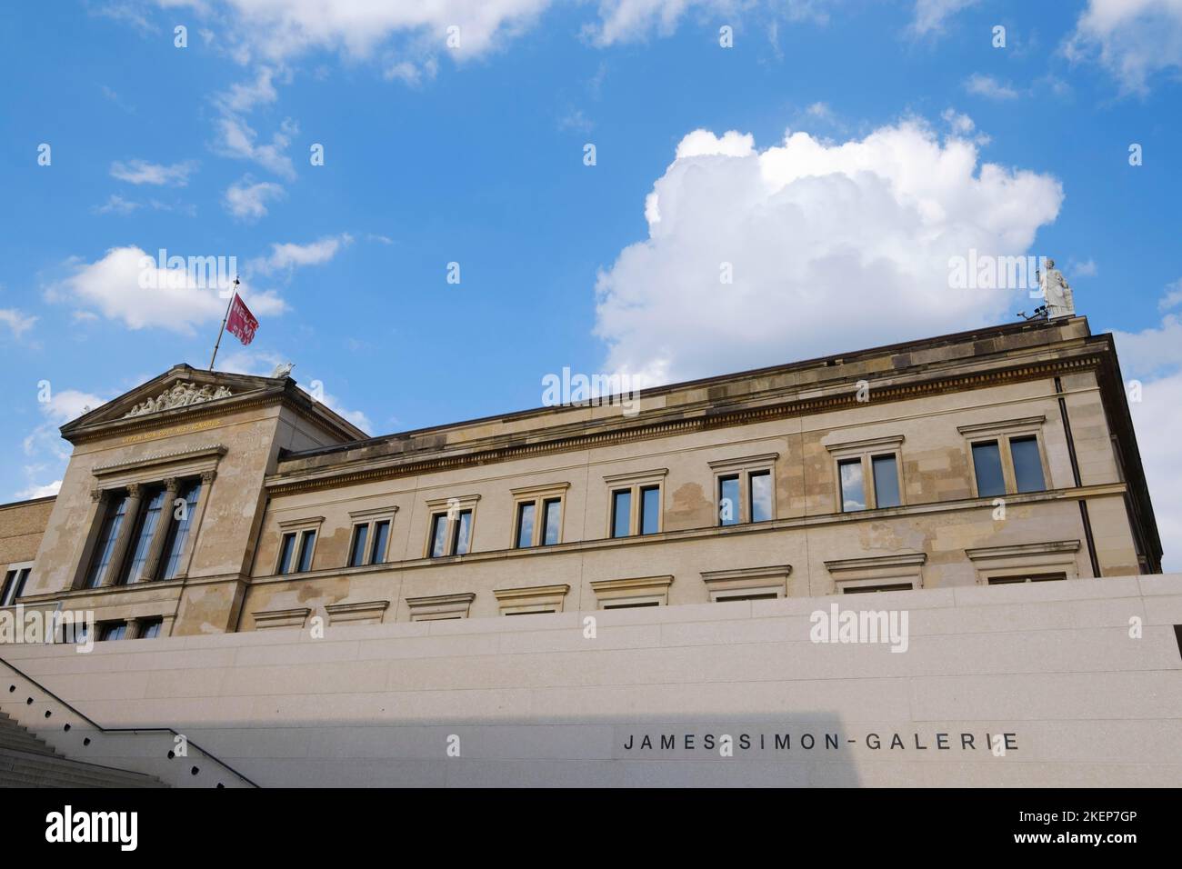 James Simon Gallery and New Museum, Museum Island, Berlin, Germany Stock Photo - Alamy