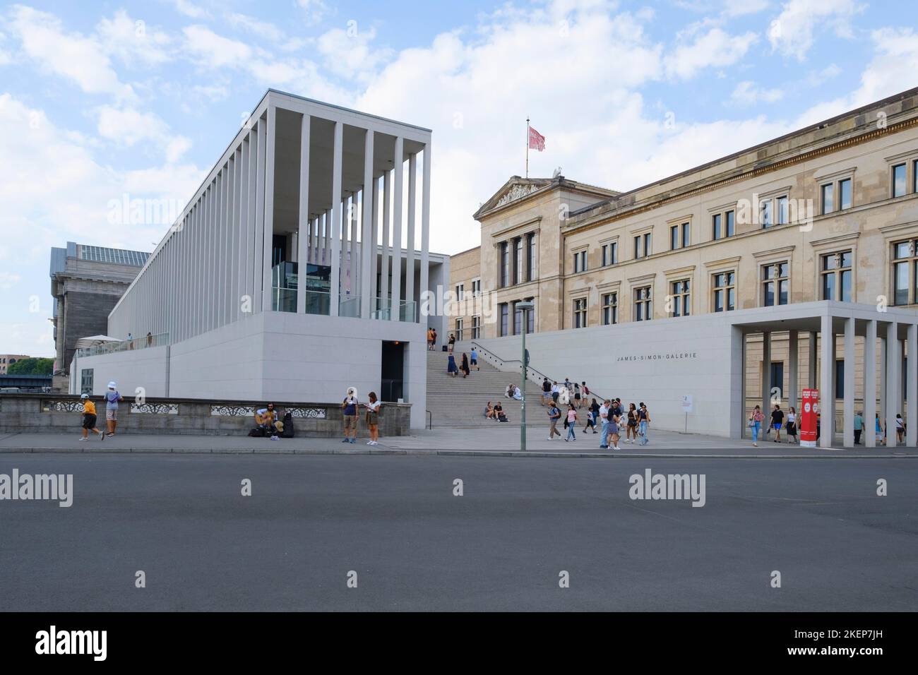 James Simon Gallery and New Museum, Museum Island, Berlin, Germany ...