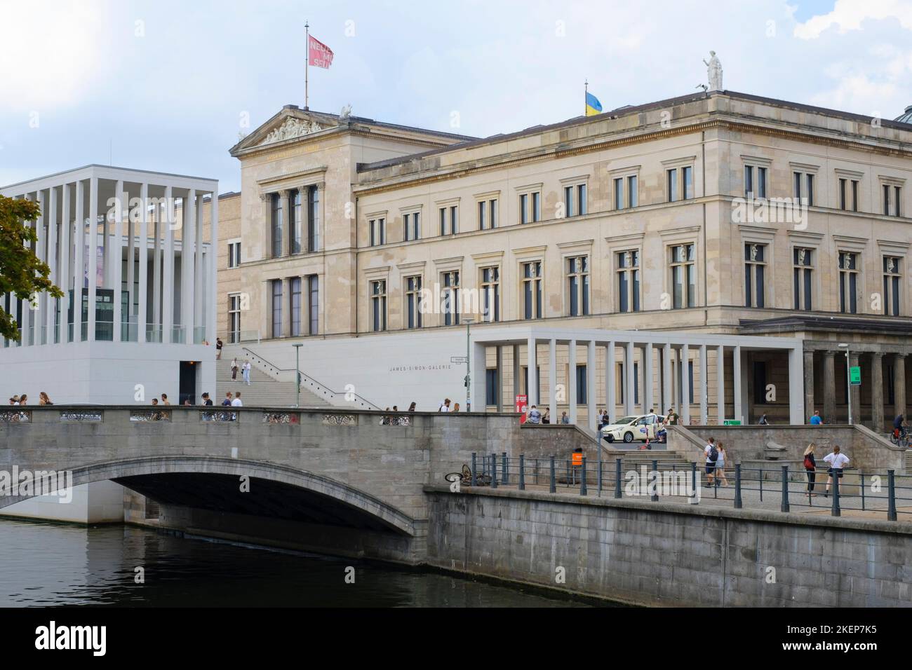 James Simon Gallery and New Museum, Museum Island, Berlin, Germany ...
