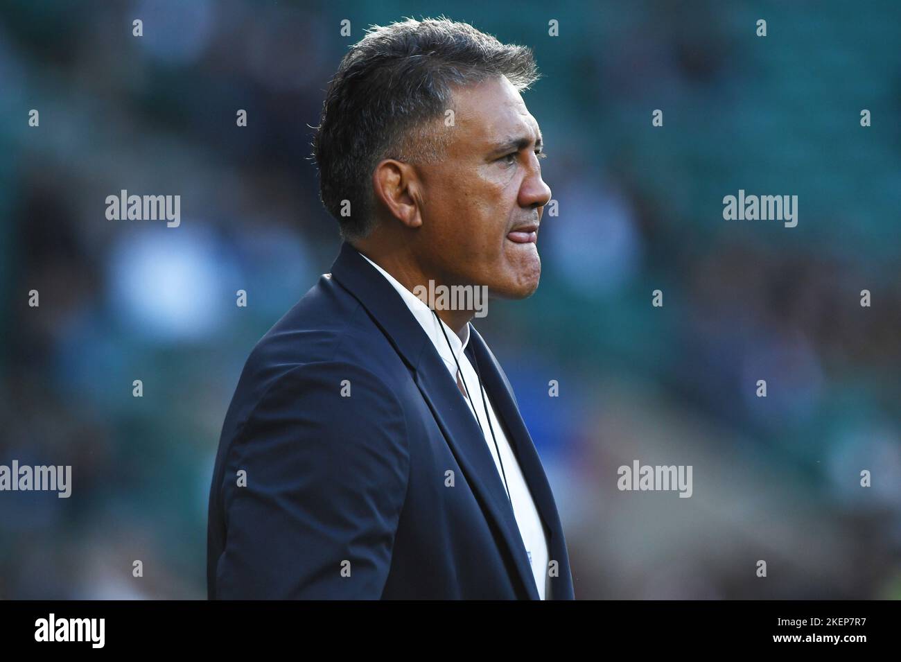 London, UK. 12th Nov, 2022. Jamie Joseph (JPN) Rugby : The test match ...