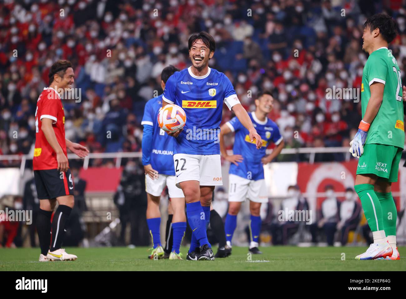 Saitama, Japan. 12th Nov, 2022. Yuki Abe (JEF.JAPAN FRIENDS) Football ...