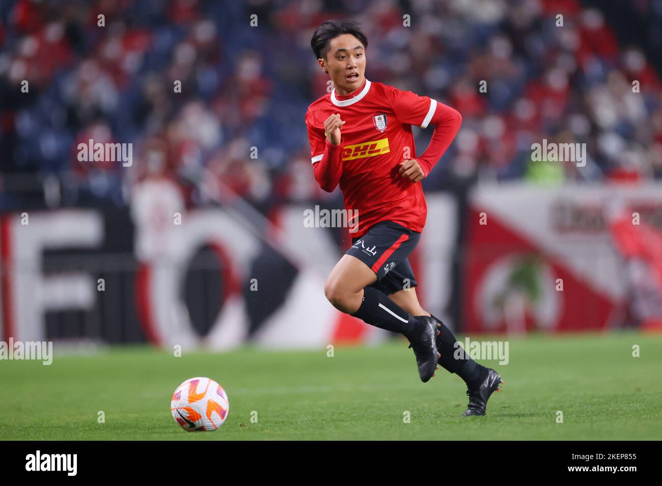 Saitama, Japan. 12th Nov, 2022. Yushin Abe (URAWA ASIAN KINGS) Football ...