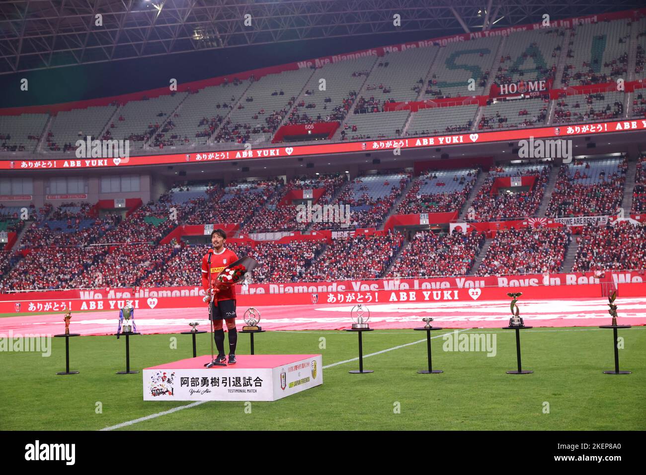 Saitama, Japan. 12th Nov, 2022. Yuki Abe (URAWA ASIAN KINGS) Football ...