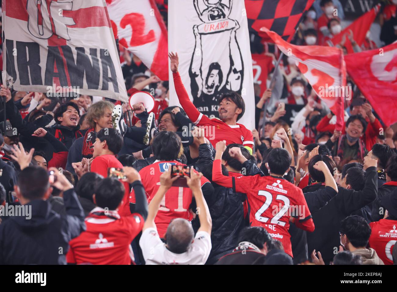 Saitama, Japan. 12th Nov, 2022. Yuki Abe (URAWA ASIAN KINGS) Football ...