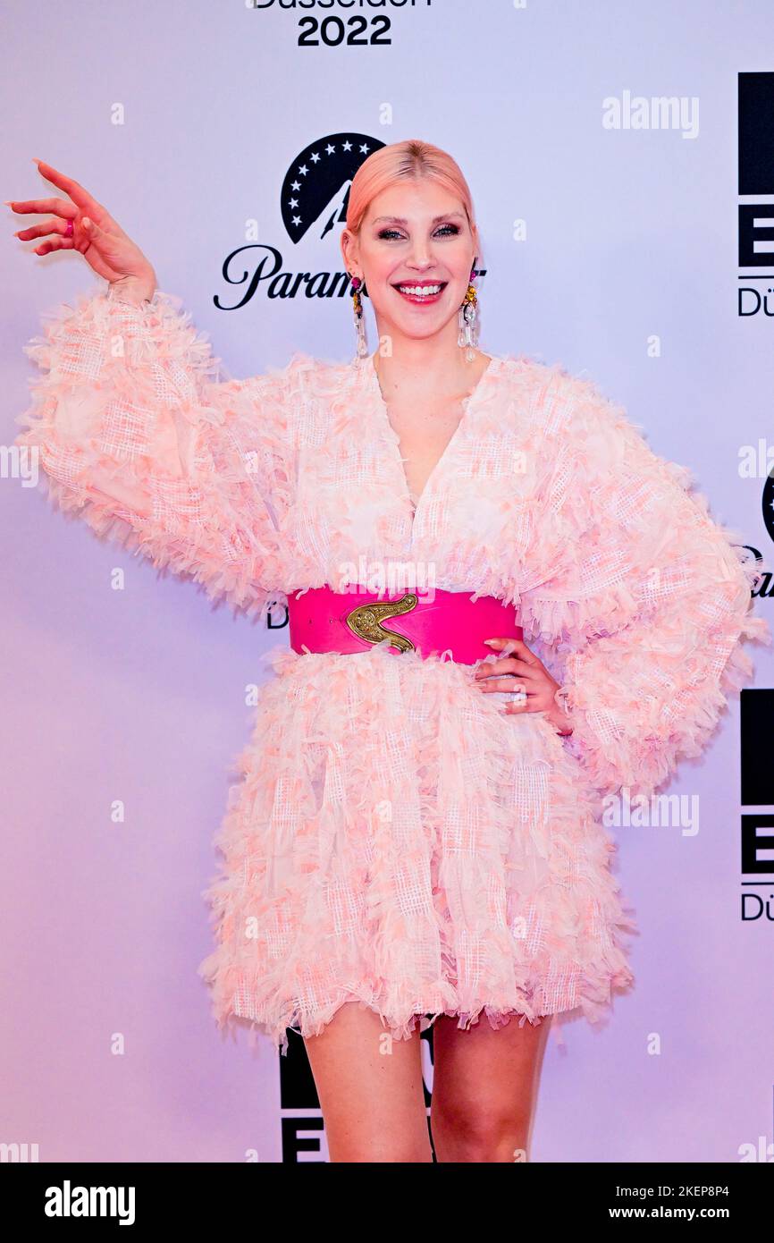 Laura Maack attending the 2022 MTV EMAs at the PSD Bank Dome in ...