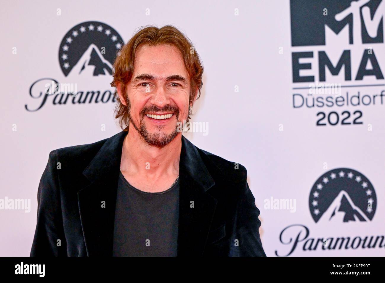 Thomas Hayo attending the 2022 MTV EMAs at the PSD Bank Dome in ...