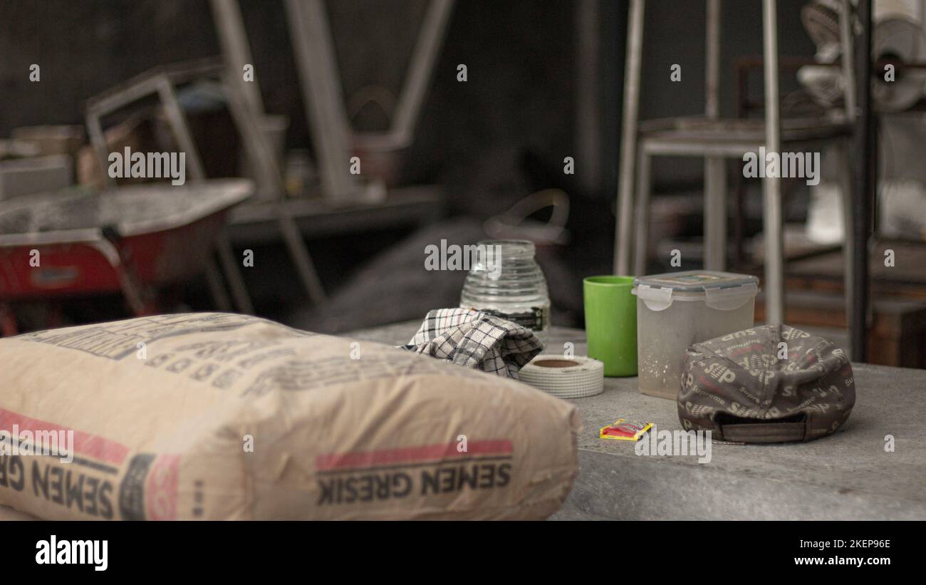 Industrial House Construction in the making Stock Photo - Alamy