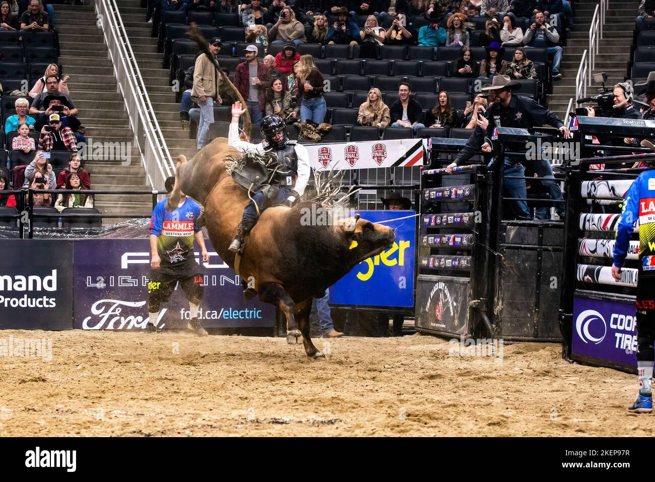 Rogers Place, Canada. 12th Nov, 2022. Blake Smith seen in action during ...