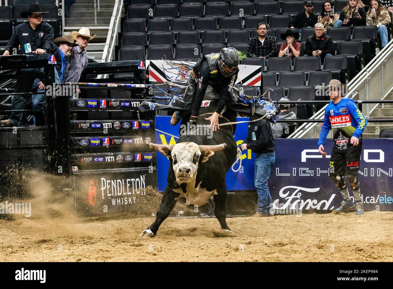 Rogers Place, Canada. 12th Nov, 2022. Aaron Roy seen in action during ...