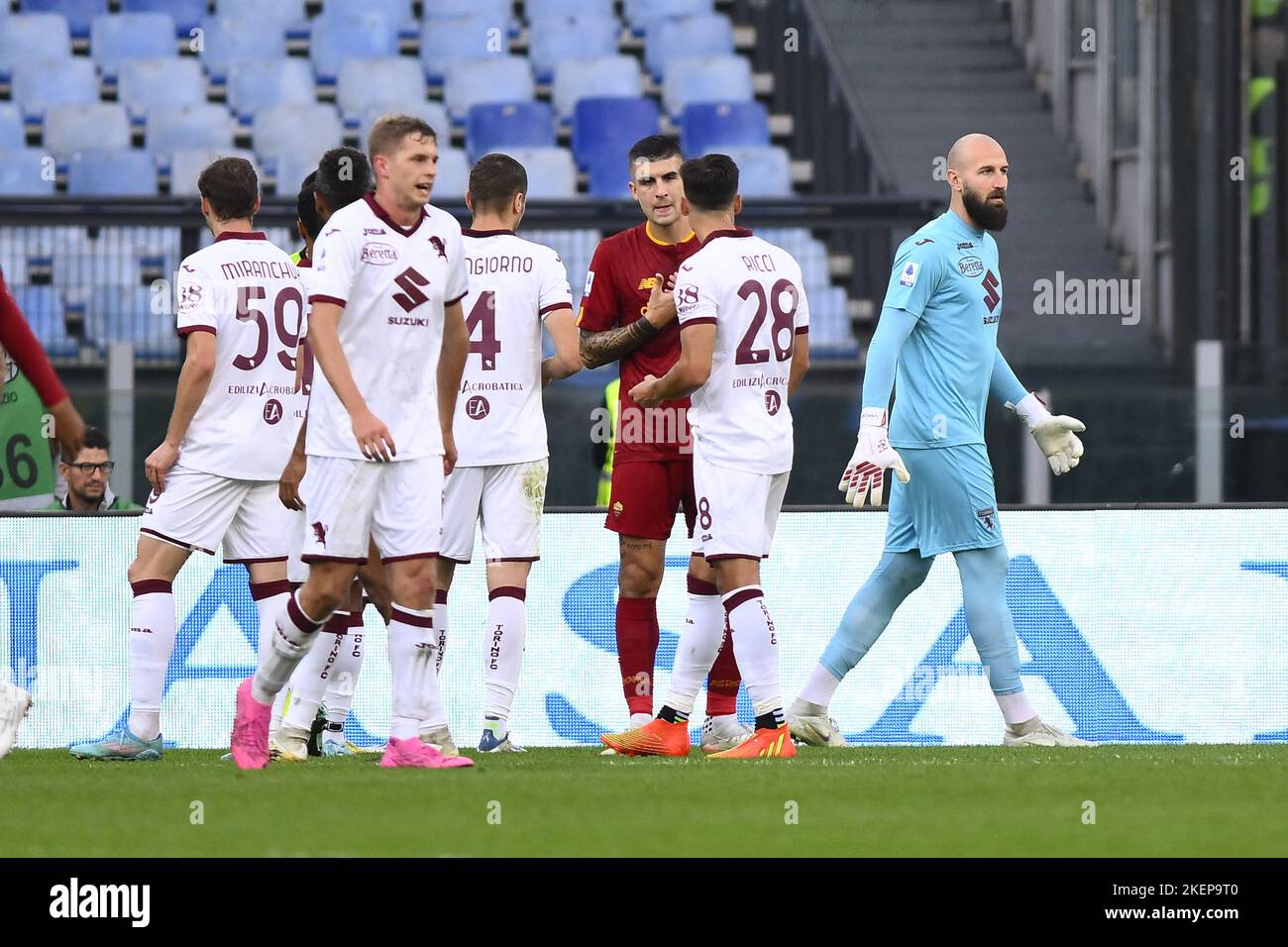 Vanja Milinkovic-Savic of Torino F.C. during the 15th day of the Serie ...