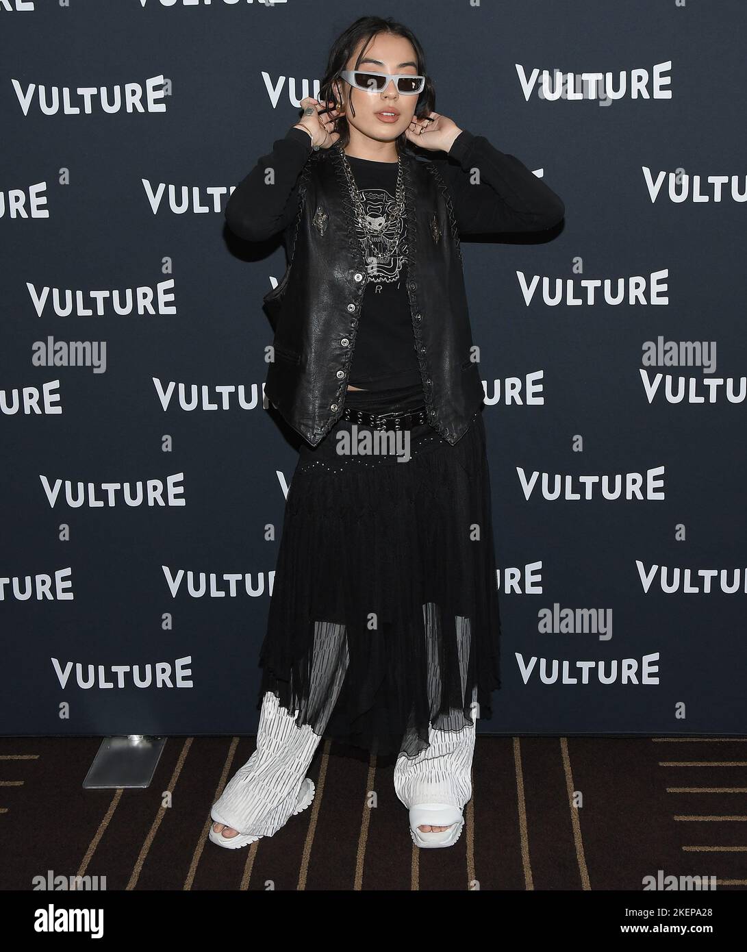 Los Angeles, USA. 13th Nov, 2022. Hina Sabatine arrives at the Vulture ...