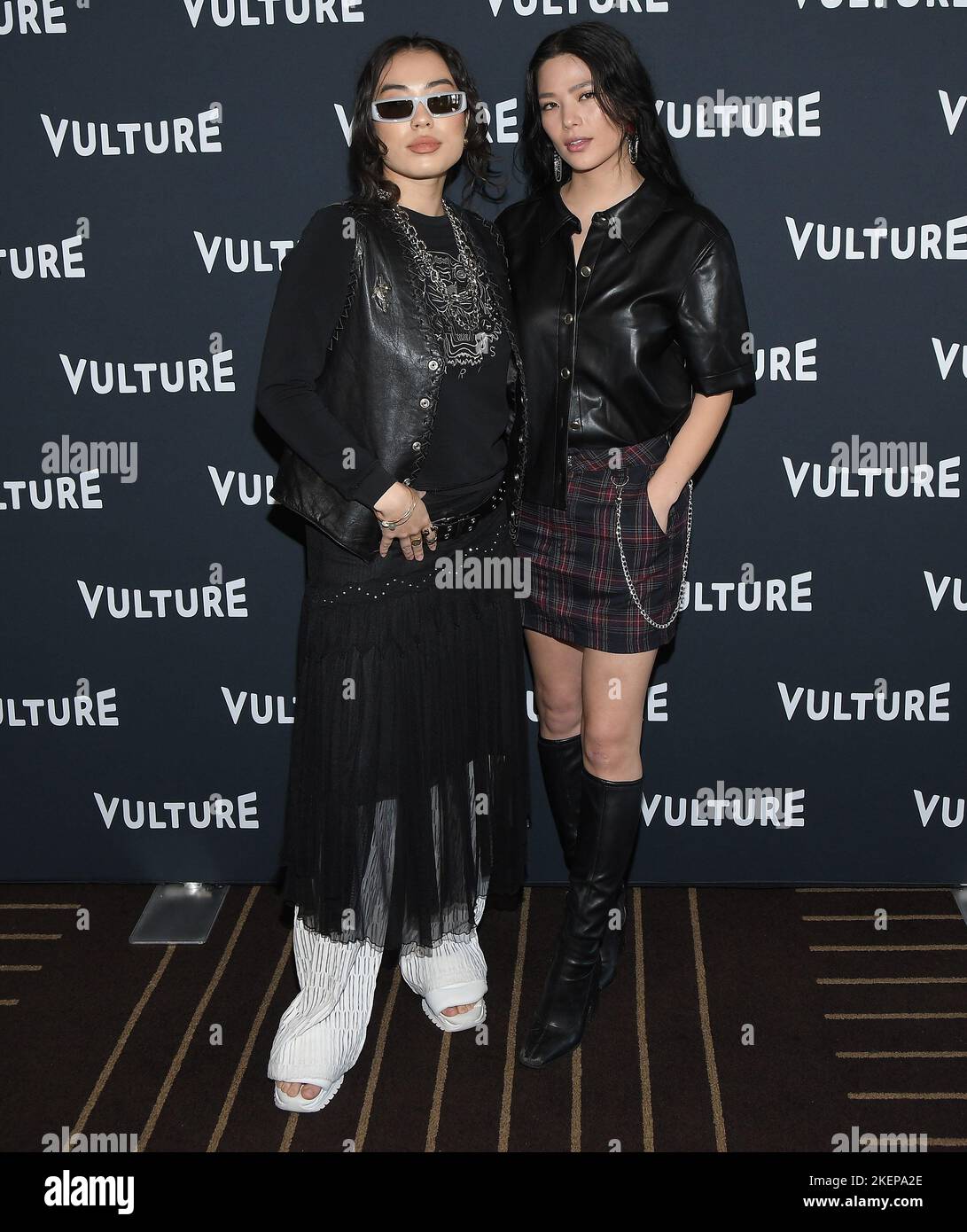 Los Angeles, USA. 13th Nov, 2022. (L-R) Hina Sabatine and Alyssa Lytle ...