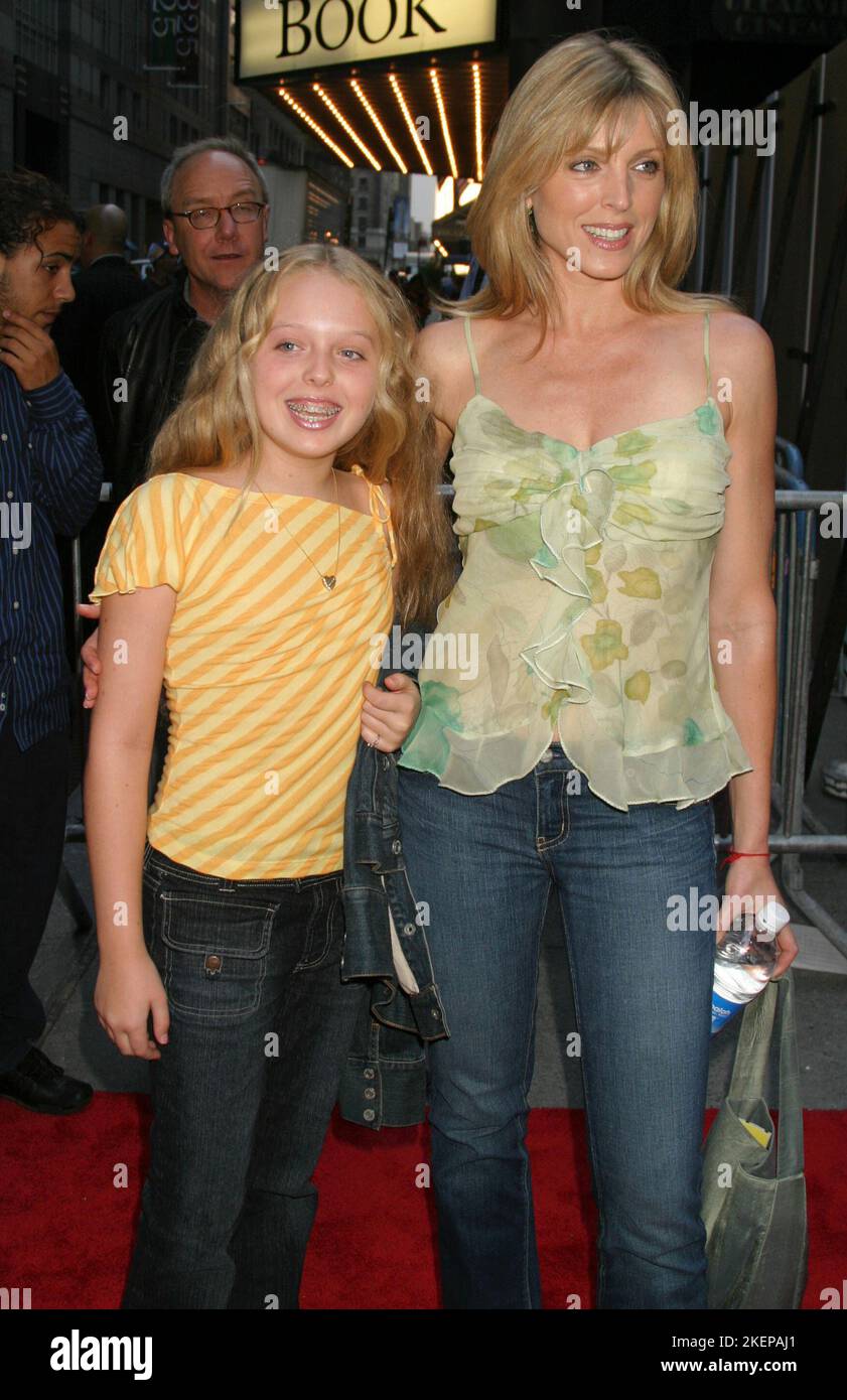 Tiffany Trump and Marla Maples attend the premiere of "Little Black ...