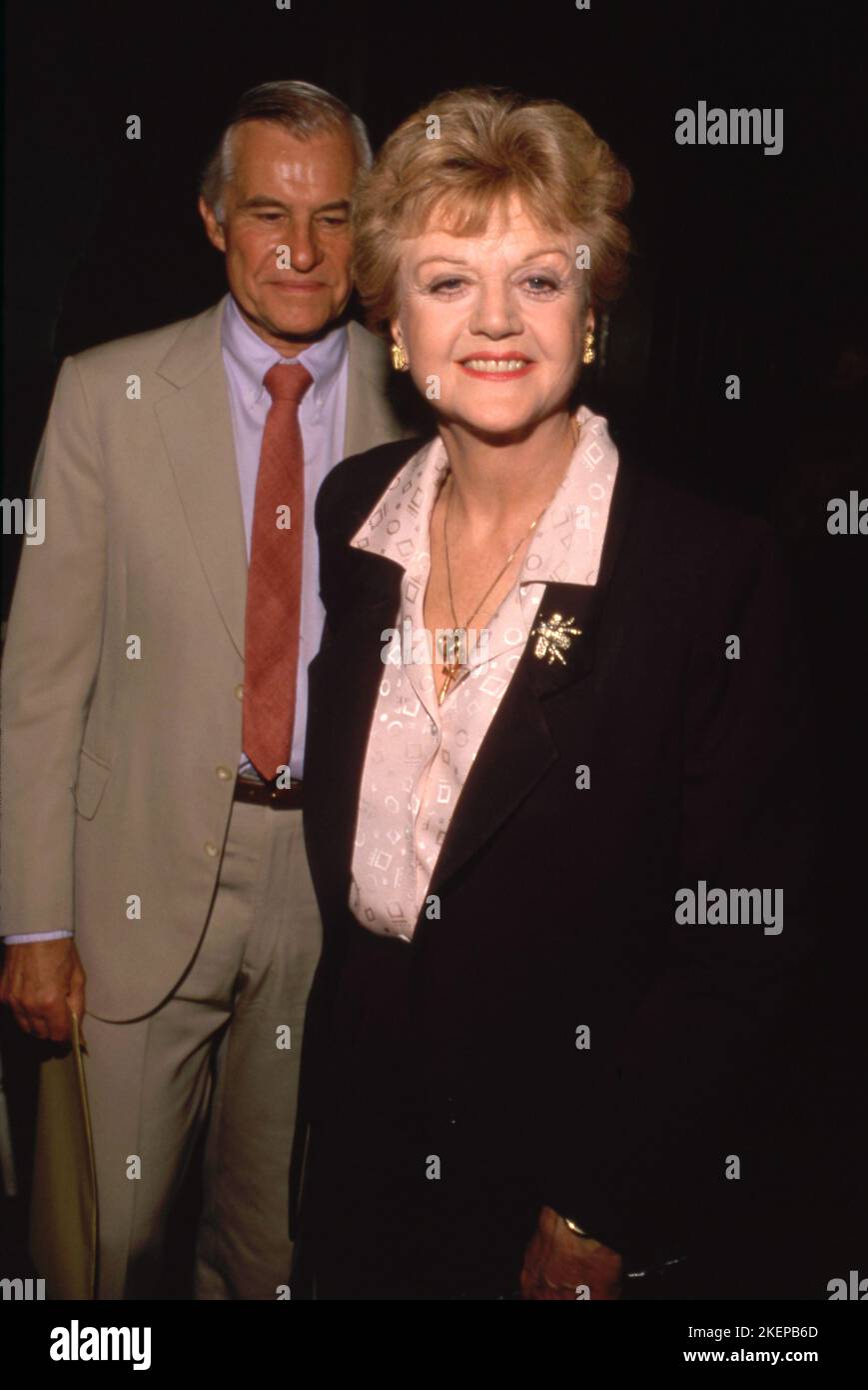 Angela Lansbury and Peter Shaw at the Italiana Television Honors ...
