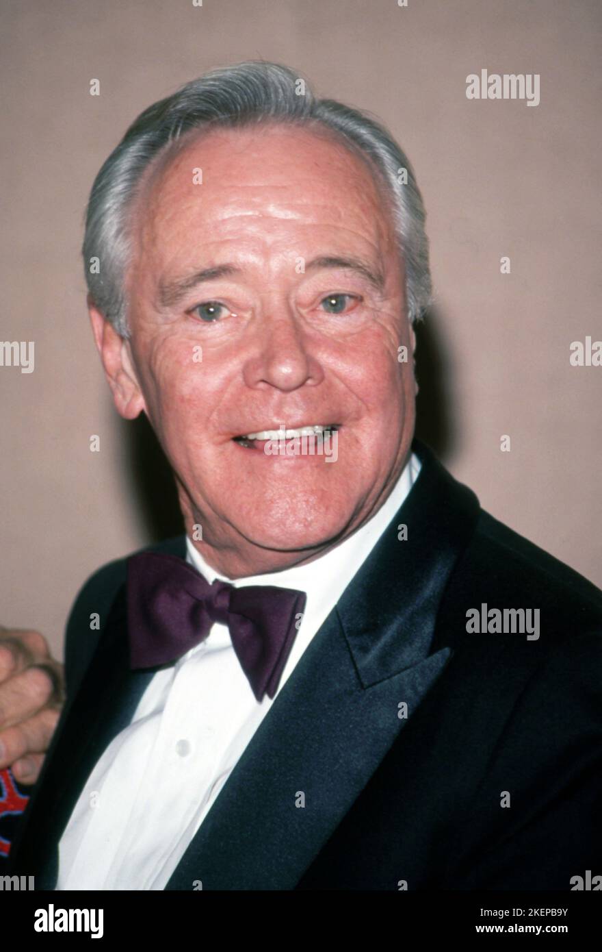 Jack Lemmon At The 48th Annual Golden Globe Awards At Beverly Hilton Hotel In Beverly Hills