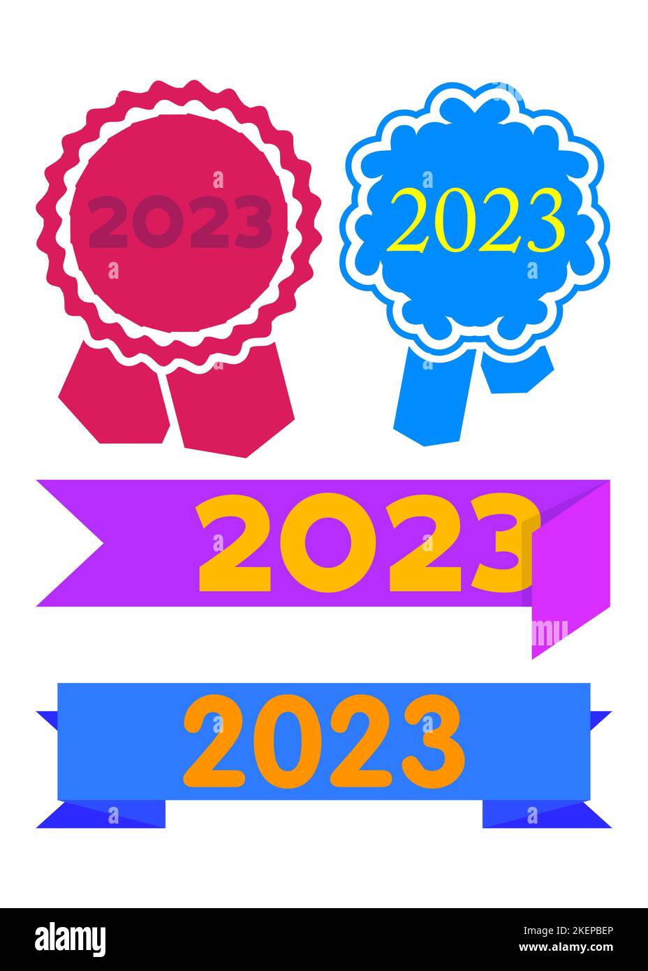 New year 2023 web banner Stock Vector Images - Alamy