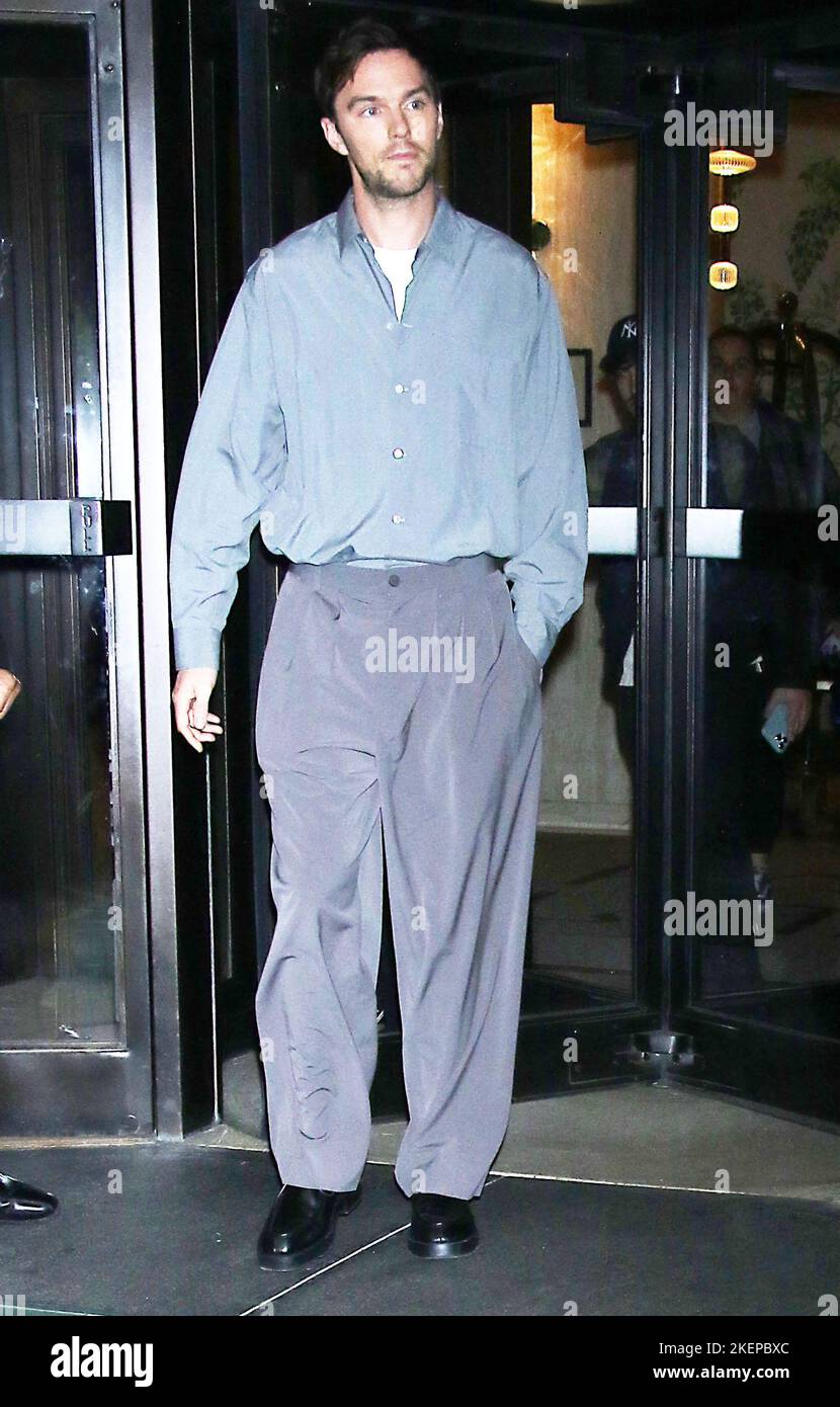 ‘The Menu’ 92nd Street Y Talk -PICTURED: Nicholas Hoult -LOCATION: New ...