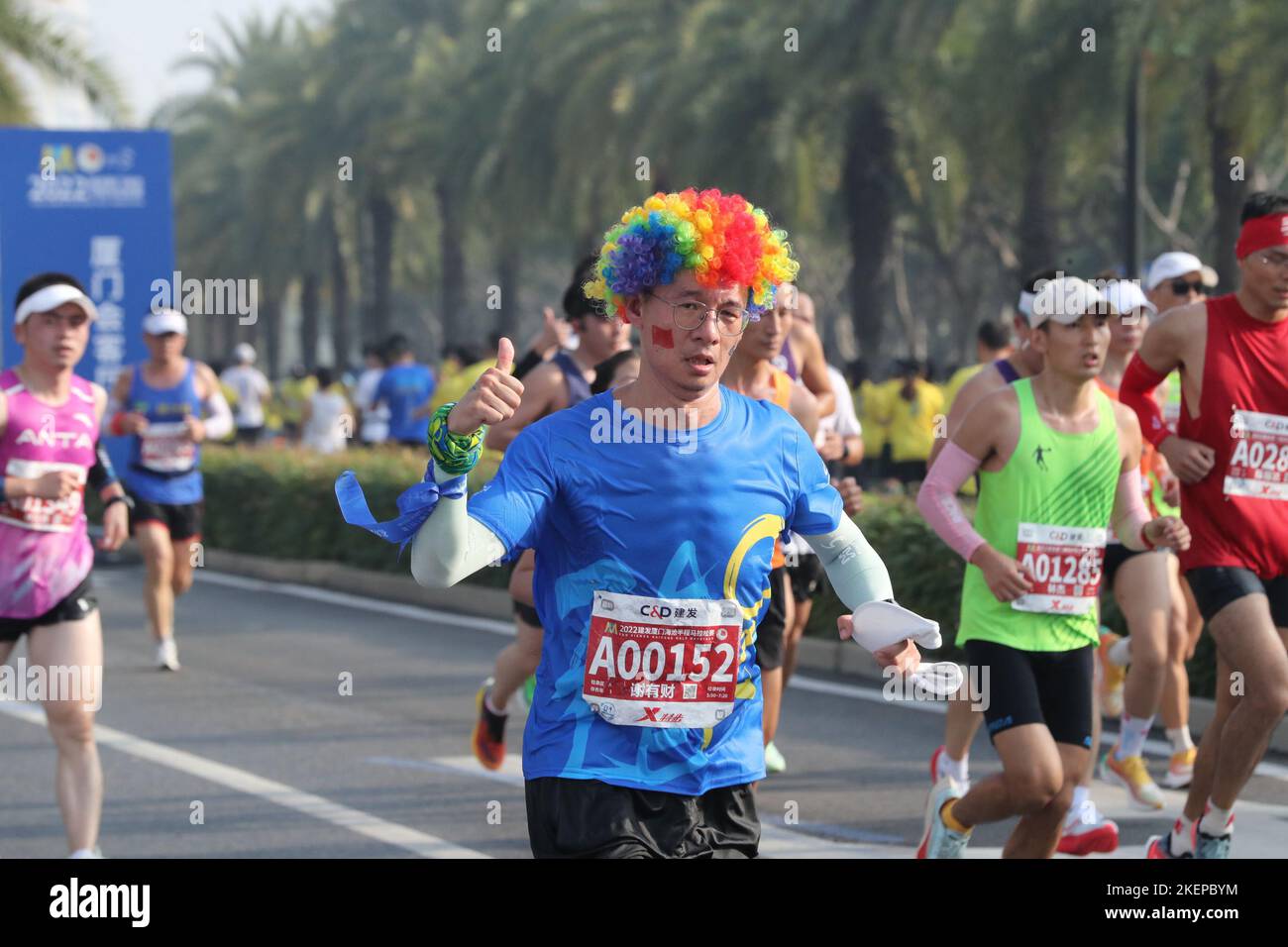 The 2022 Xiamen Haicang Half Marathon starts with 23,000 participants ...