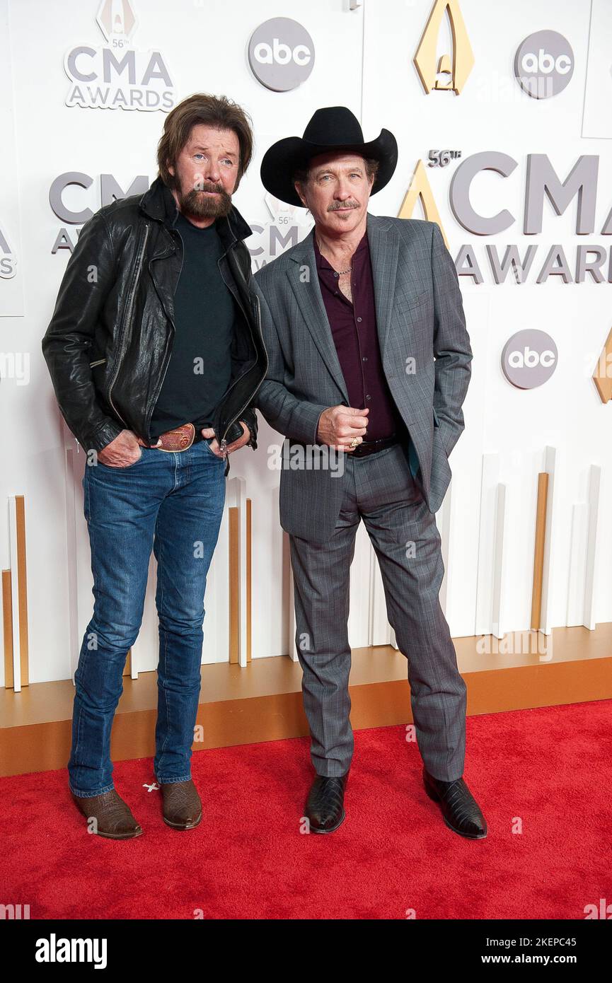 Nov. 09, 2022 - Nashville, Tennessee; USA - RONNIE DUNN AND KIX BROOKS ...