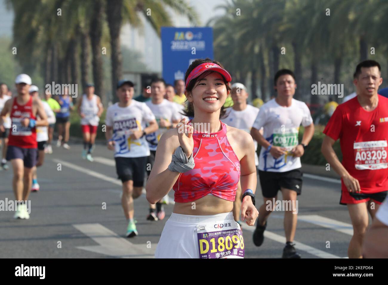 The 2022 Xiamen Haicang Half Marathon starts with 23,000 participants ...