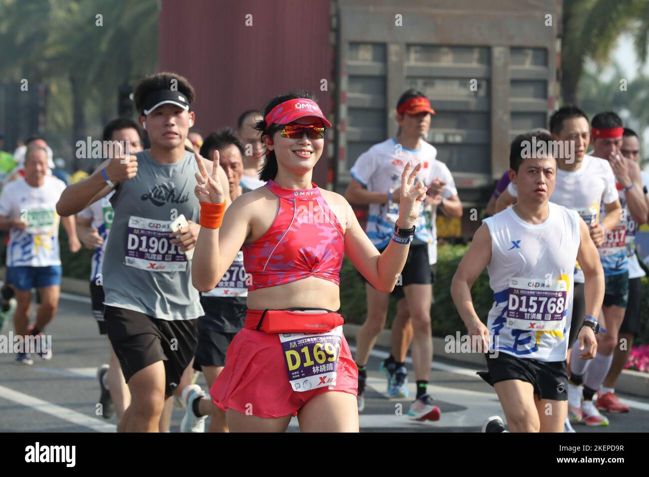 The 2022 Xiamen Haicang Half Marathon starts with 23,000 participants ...
