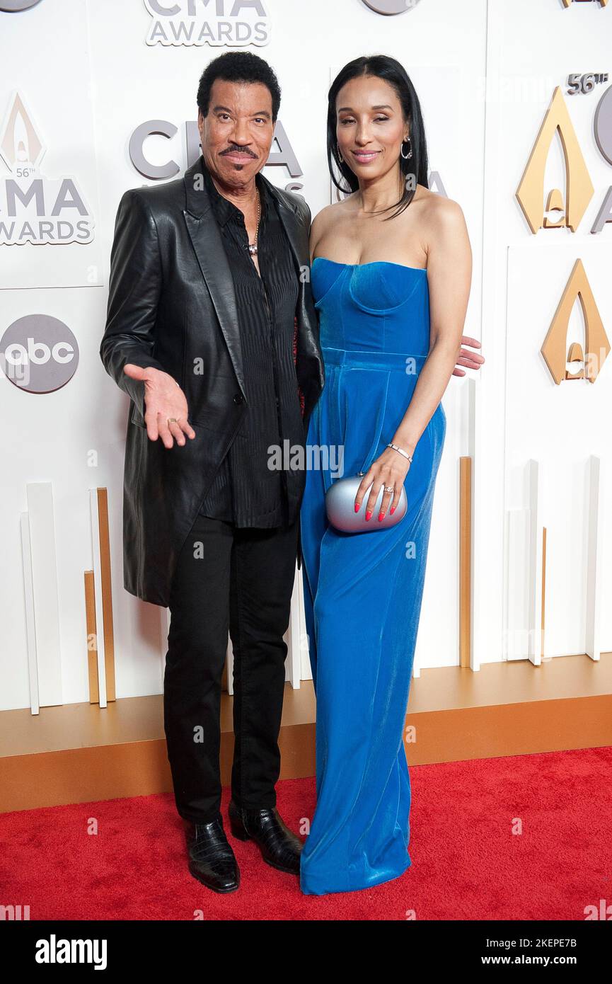 Nov. 09, 2022 - Nashville, Tennessee; USA - LIONEL RICHIE arrives at ...